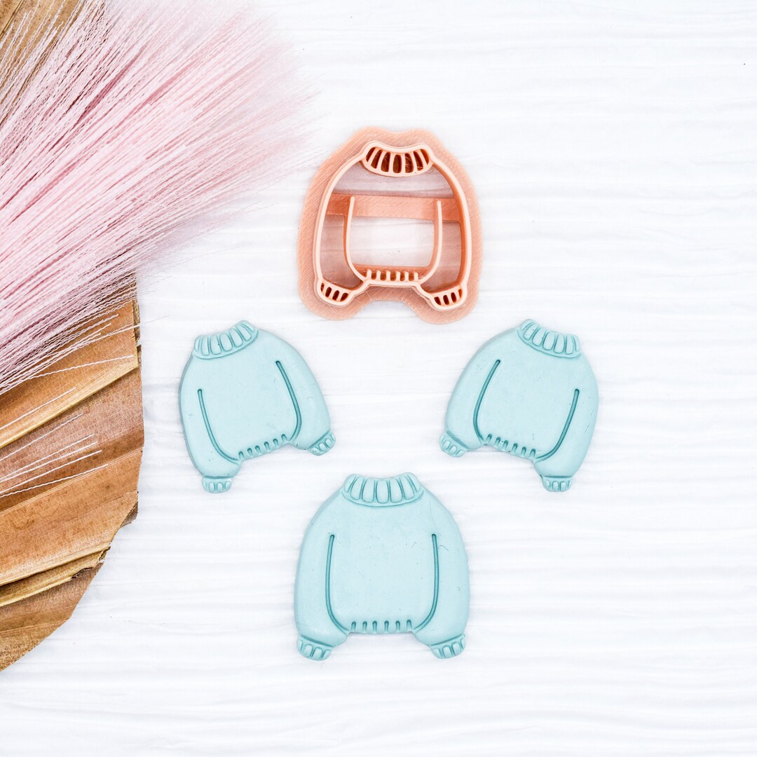 Sweater Polymer Clay Cutter*sweater Clay Cutter*clay Tools*polymer Clay ...