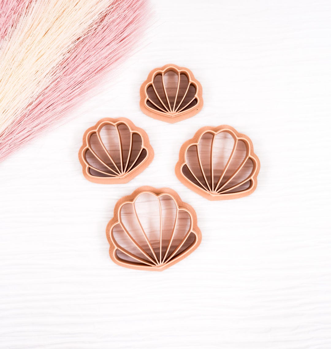 Seashell Polymer Clay Cutter*seashell Clay Cutter*beach Clay Cutter ...