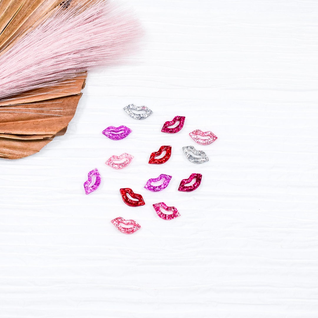 20pcs Mixed Lip Charms* Lip Earrings*resin Charms*lips*cabochons ...