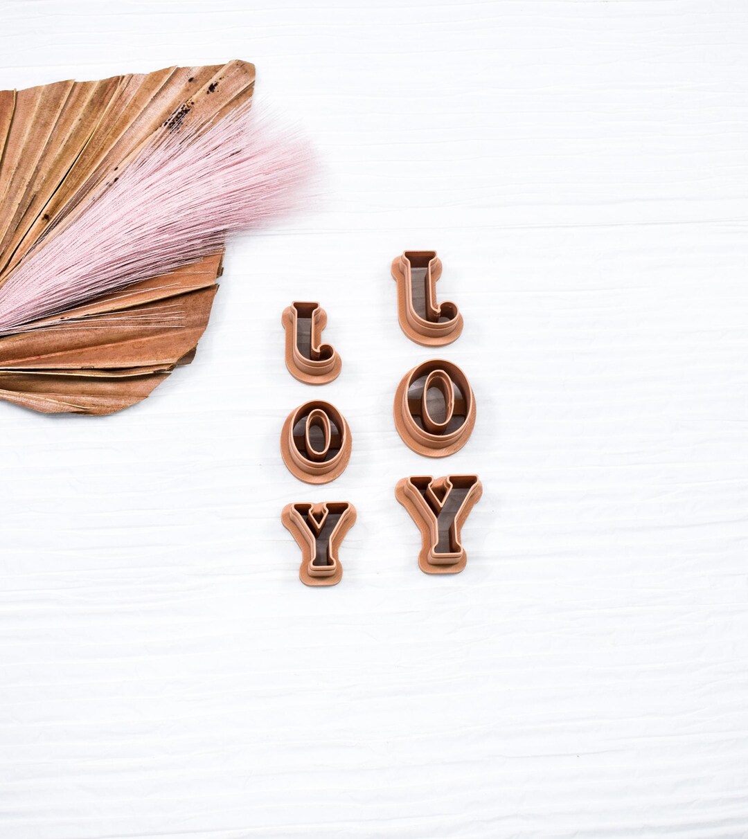 Joy Polymer Clay Cutter*joy Clay Cutter*joy Earring*christmas Clay ...