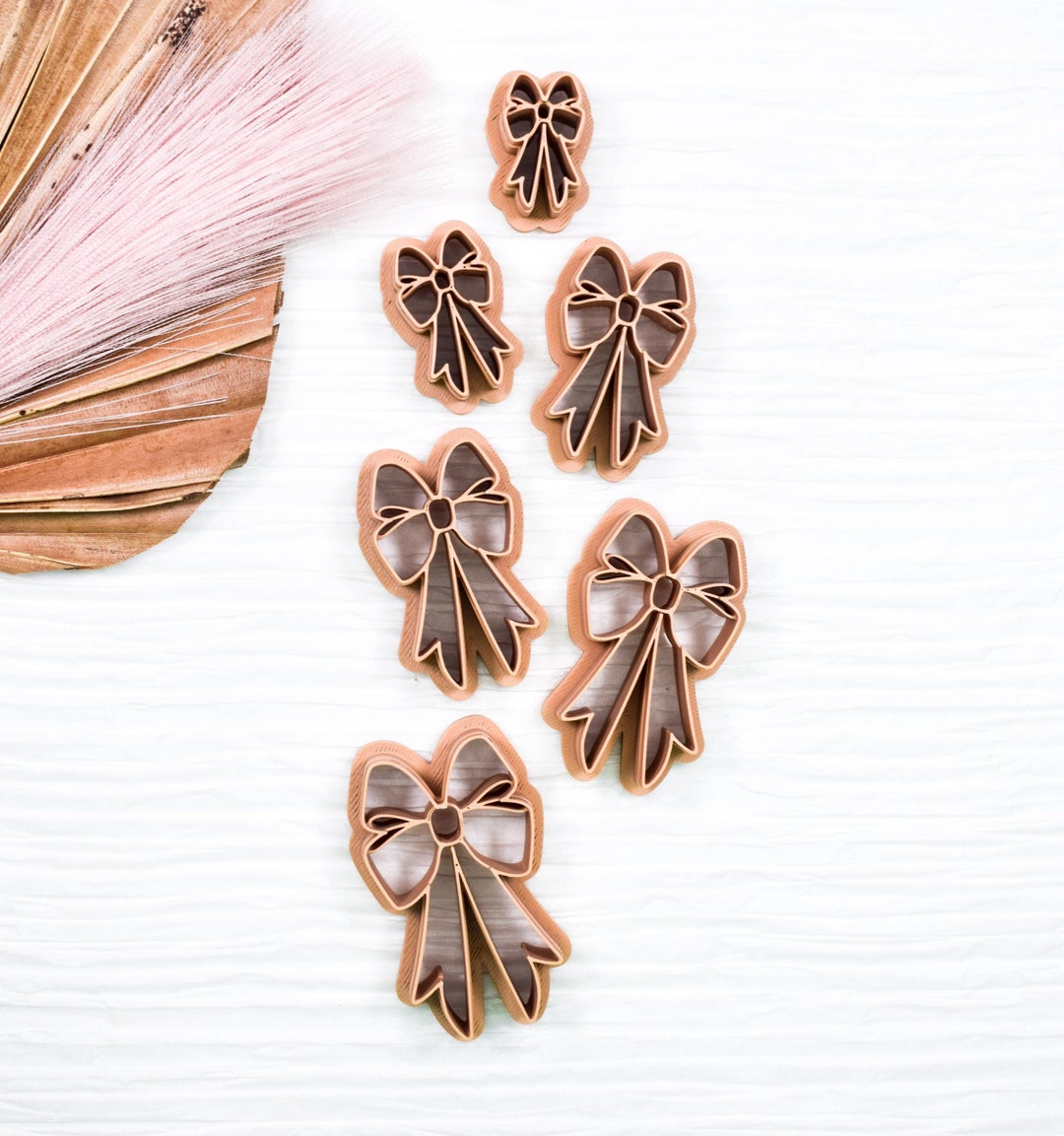 Long Bow Polymer Clay Cutter*bow Clay Cutter*bow Earrings*bow #3 ...