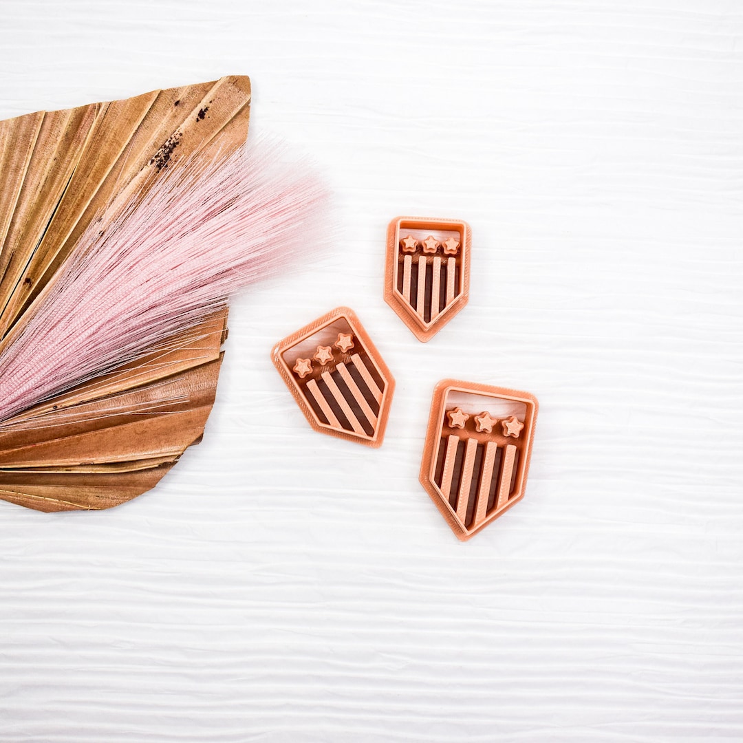 4th of July Banner Polymer Clay Cutter*4th of July Banner*4th of July ...