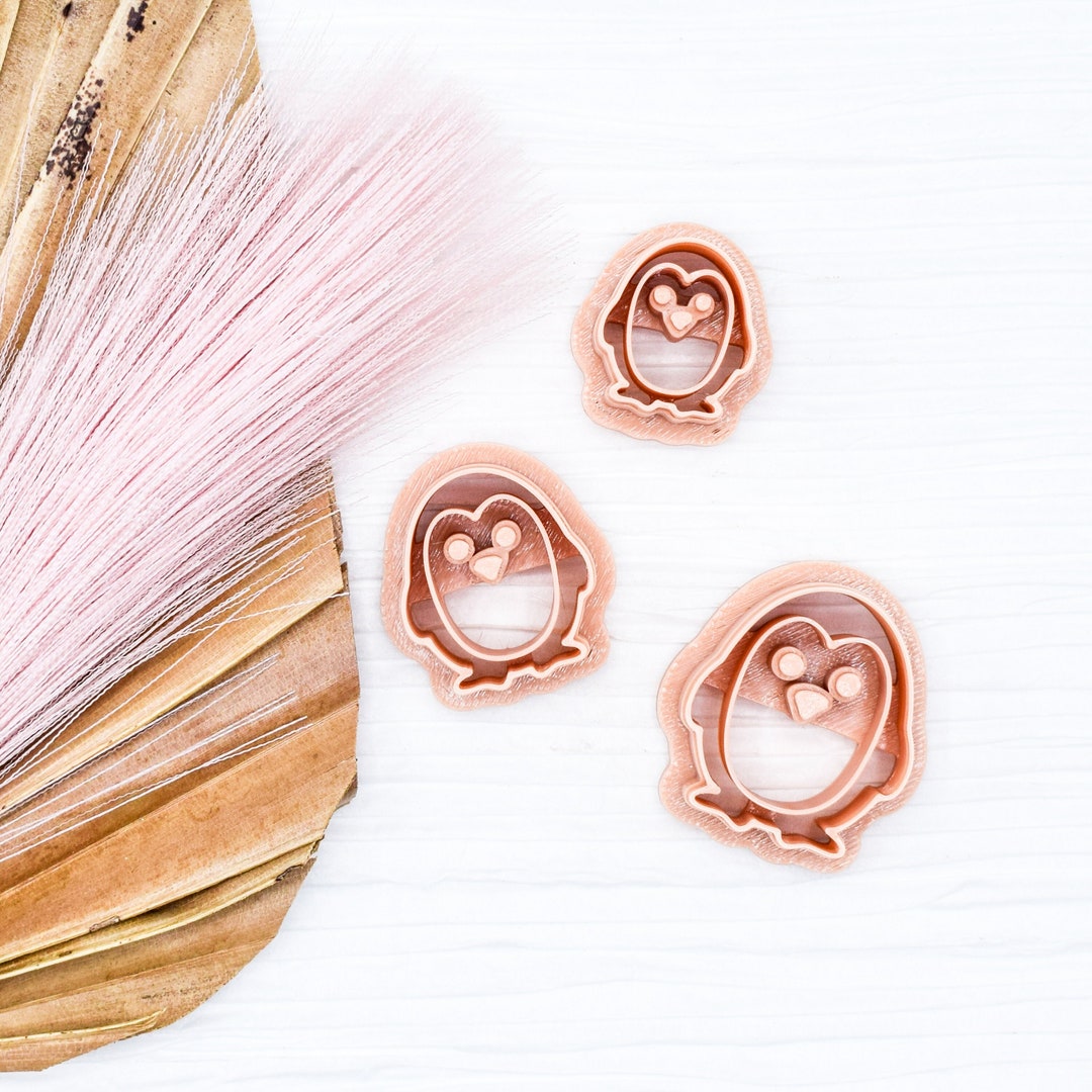 Penguin Polymer Clay Cutter*penguin Clay Cutter*clay Tools*polymer Clay ...