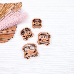 School Bus Polymer Clay Cutterschool Bus Clay Cutterschool Clay ...