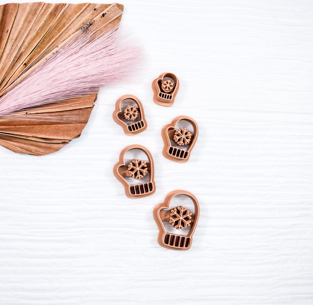 Winter Mitten Polymer Clay Cutter*winter Glove Clay Cutter*winter ...