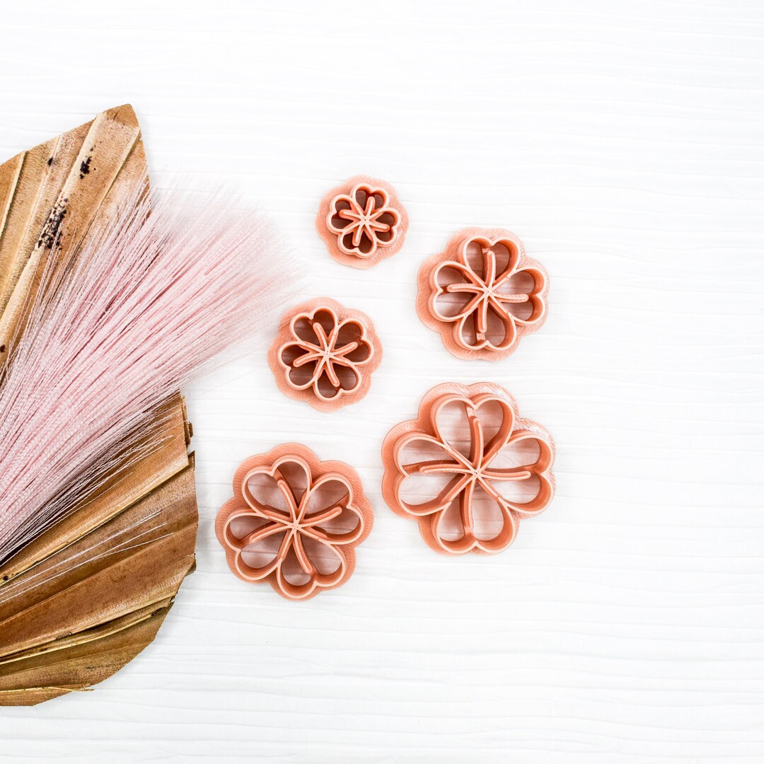 Clover Polymer Clay Cutters*st Patrick's Day Polymer Clay Cutter*clover ...