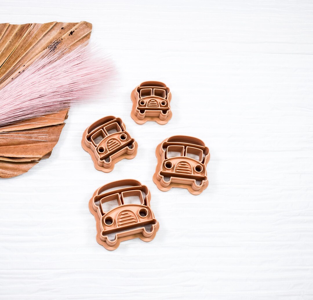 School Bus Polymer Clay Cutter*school Bus Clay Cutter*school Clay ...