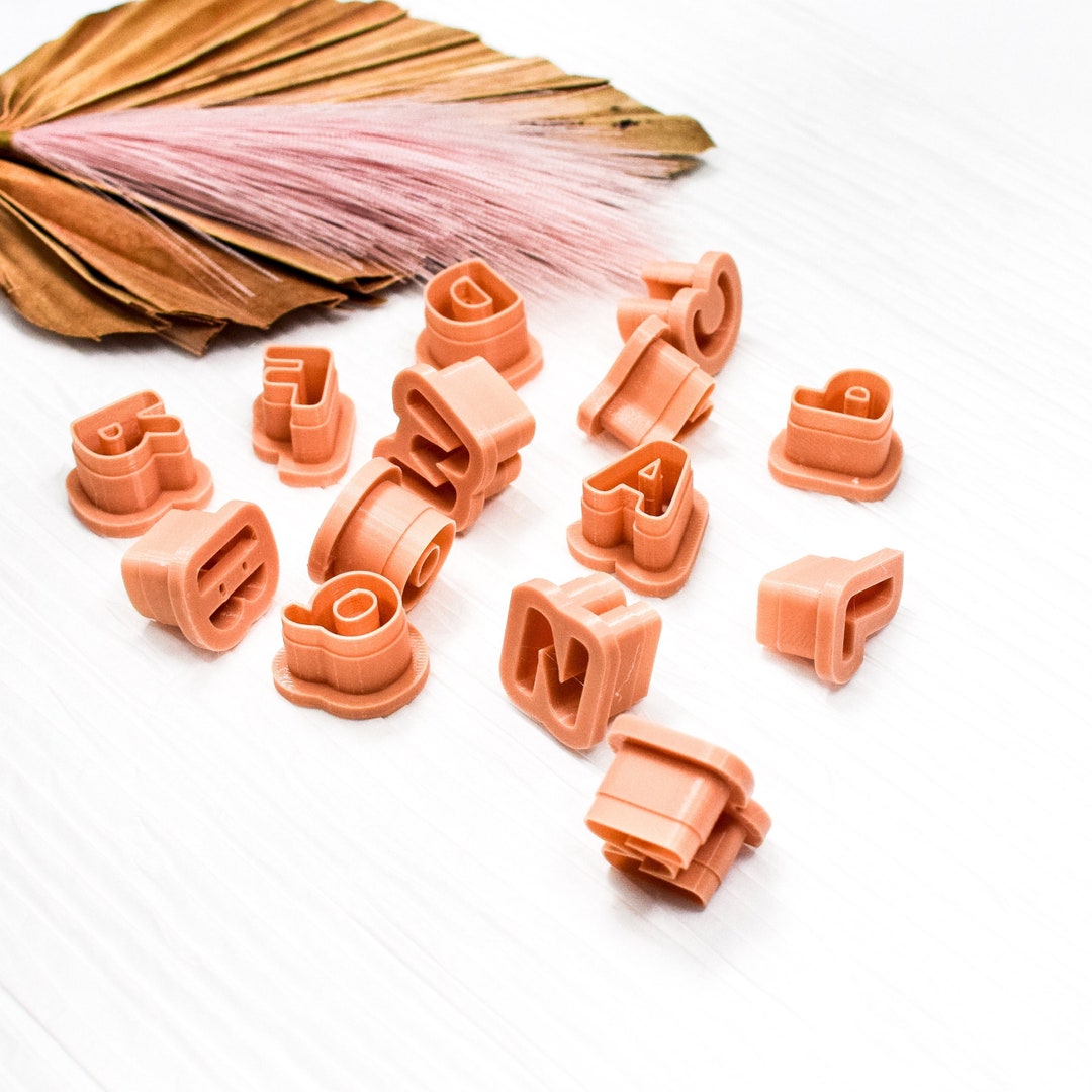 A-Z Letter Polymer Clay Cutters*letter Clay Cutter*letters for Clay ...