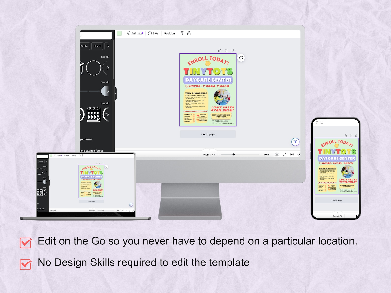 Meet the Daycare Teacher Template (editable) | Back to School ...