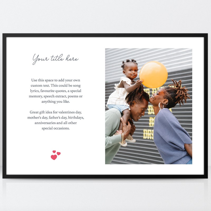 Memorial Poem Photo - Etsy UK