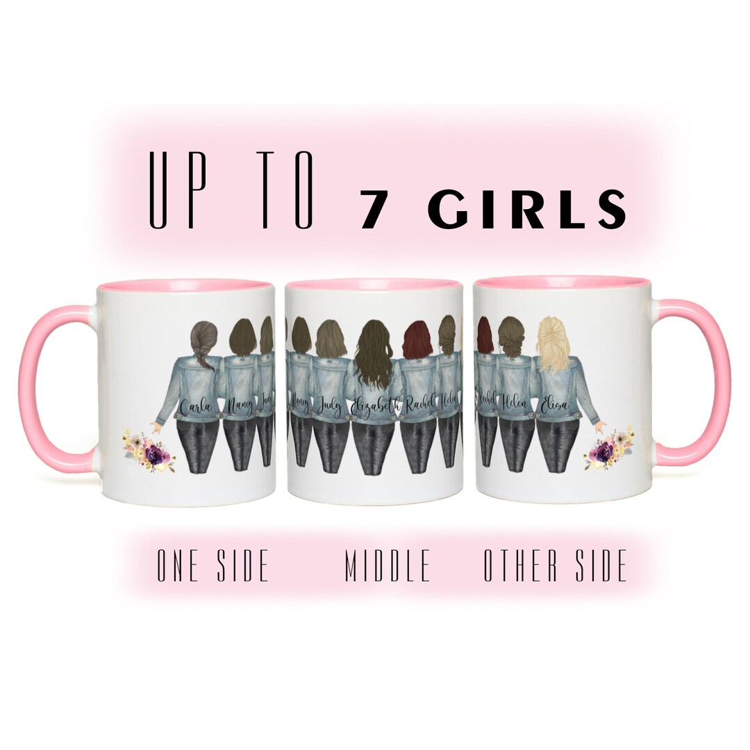 7 Best Friend Mug - 7 Soul Sisters Mug - Best Friends Gift for Girls ...