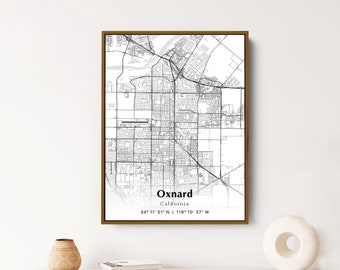 Oxnard Street Map - Etsy