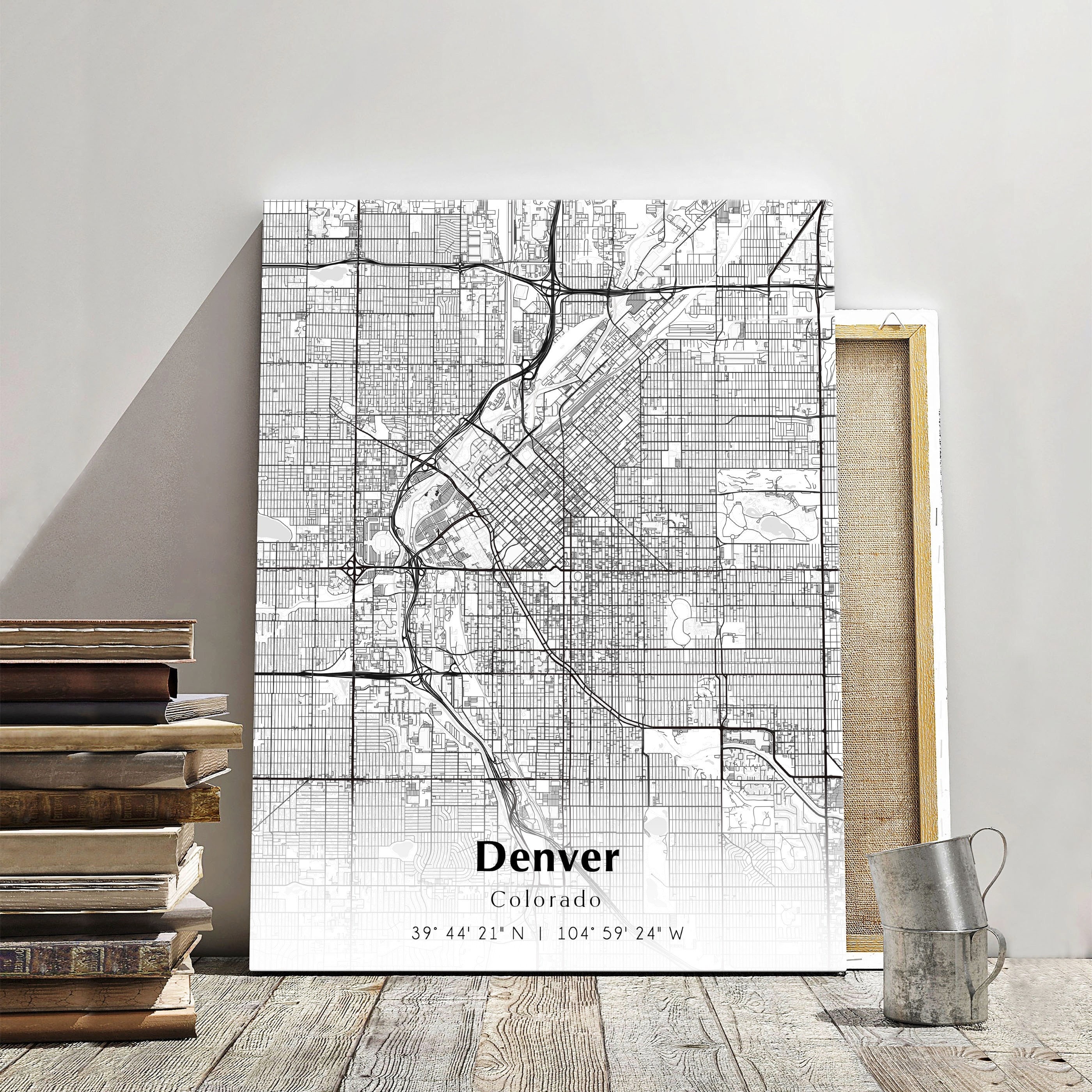 Map Of Colorado Denver