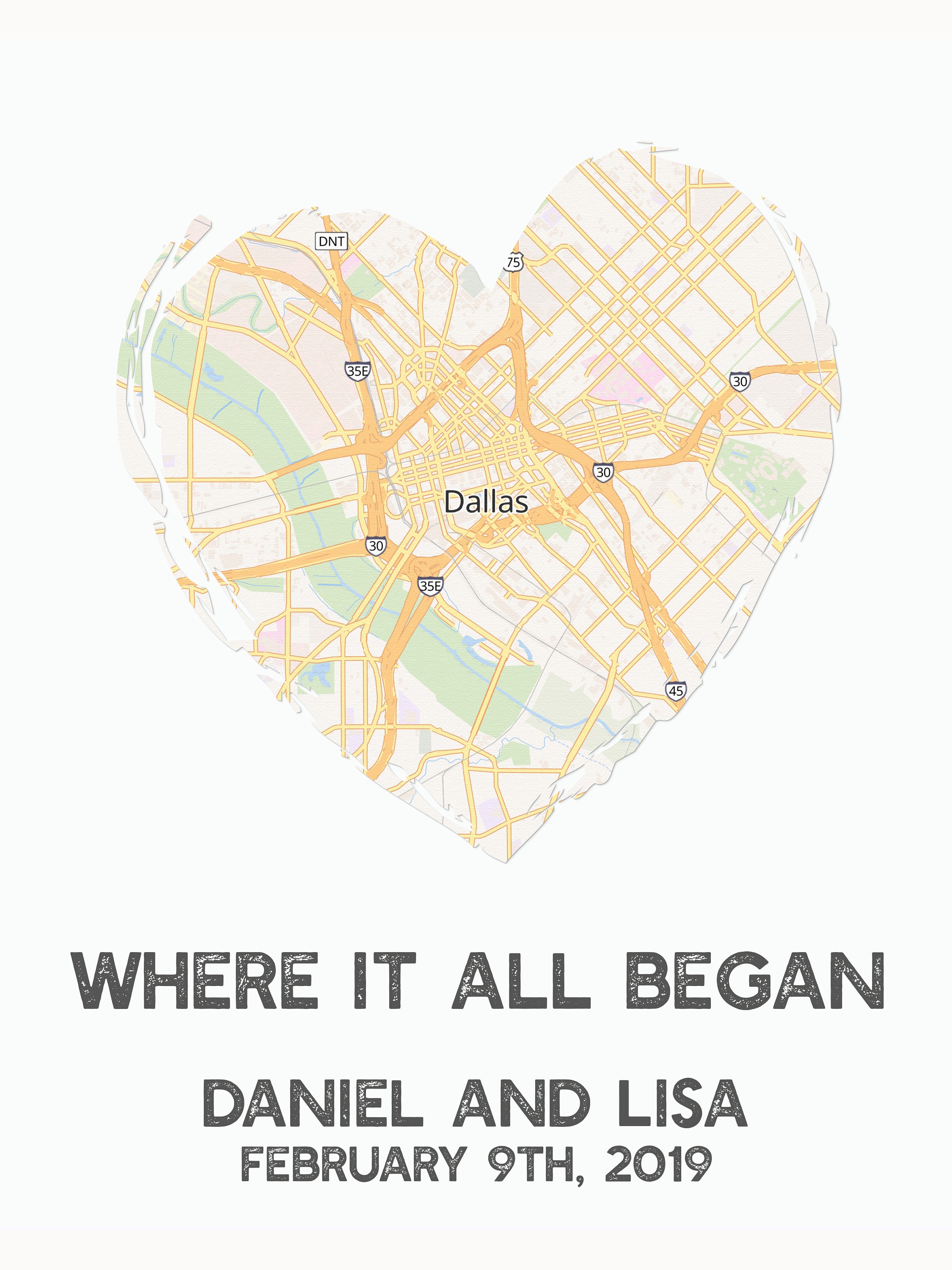 Wood framed map Framed personalized map Custom design map | Etsy