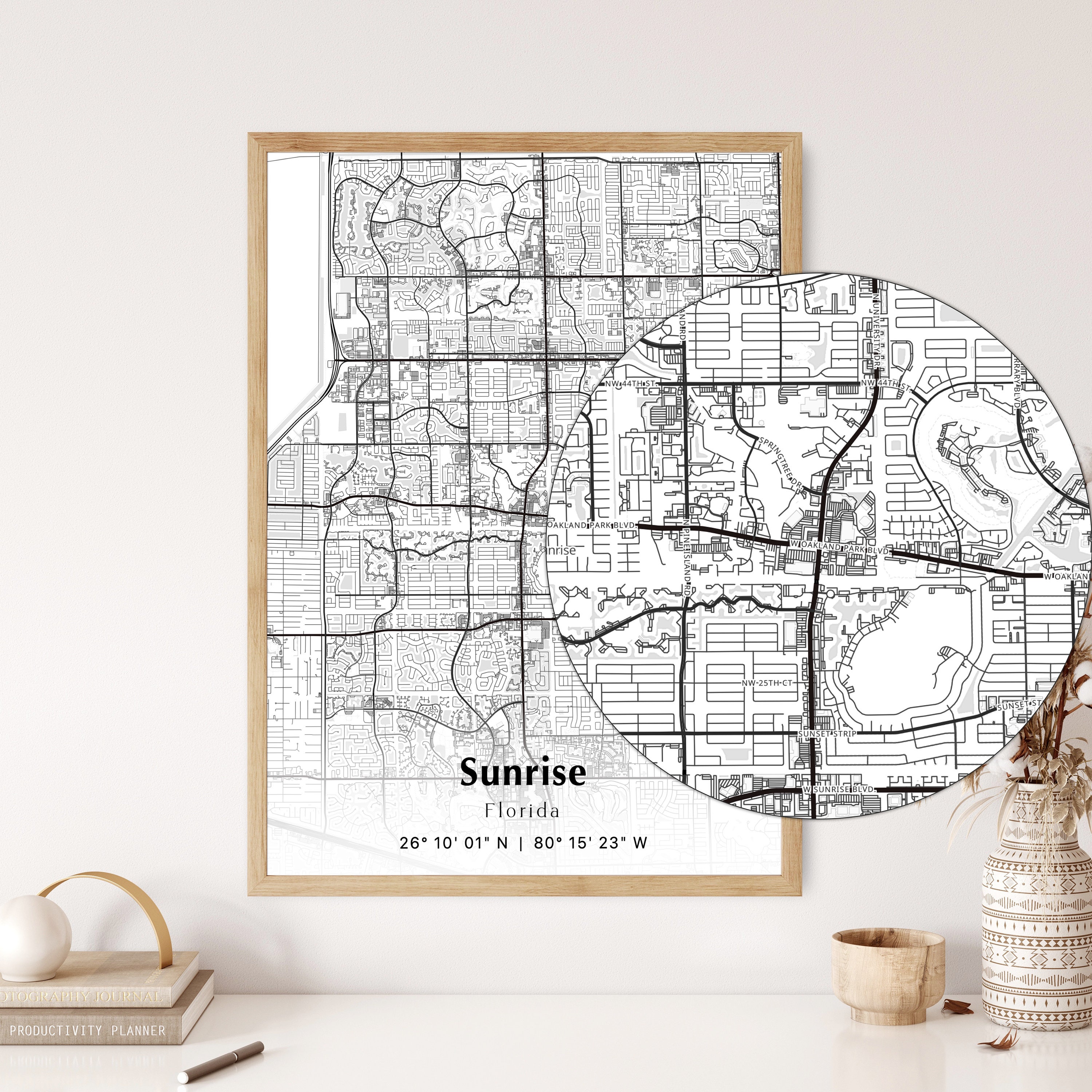 Sunrise Florida Map