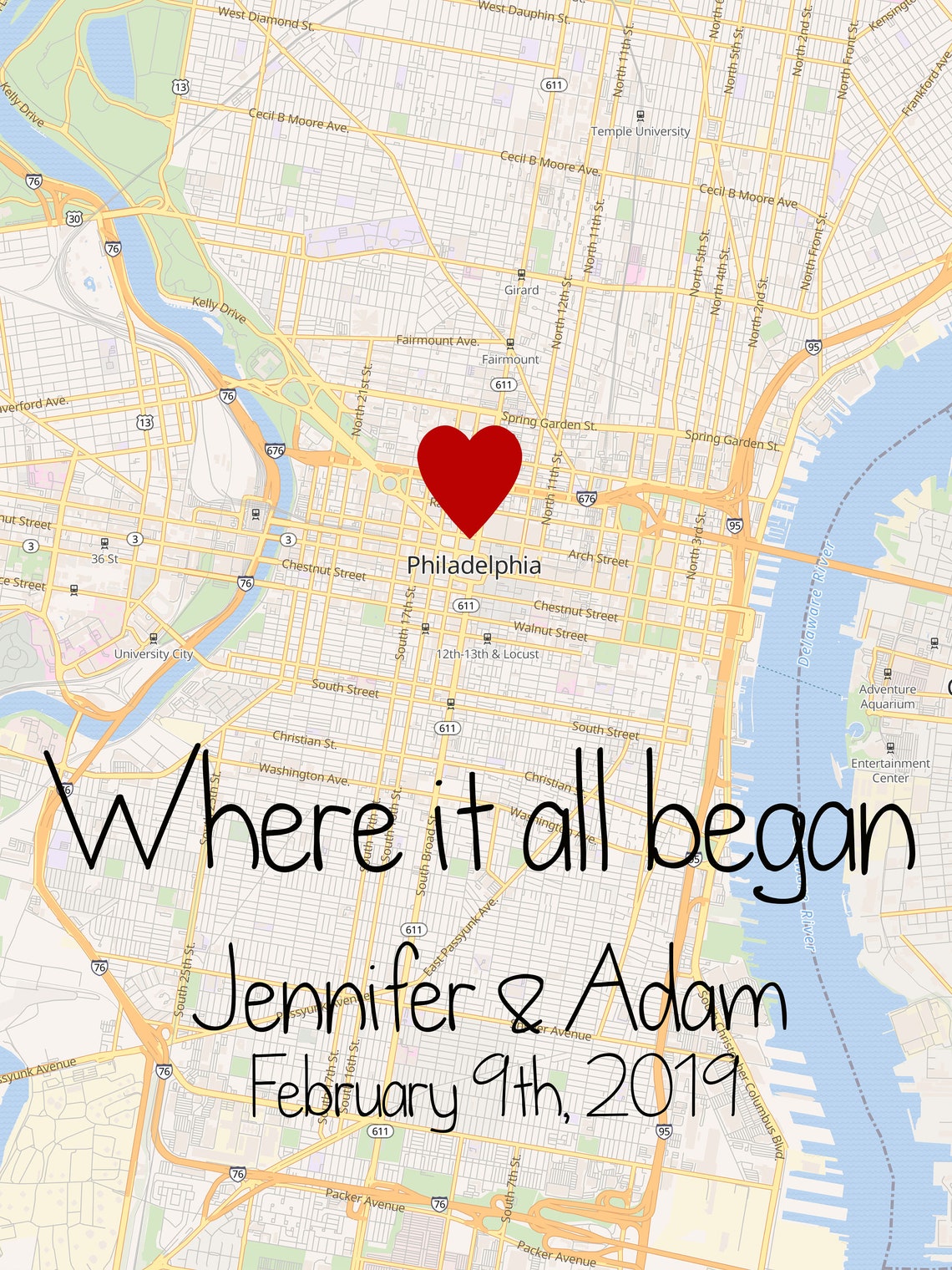 Where It All Began Map Framed Print Map Print Personalized | Etsy