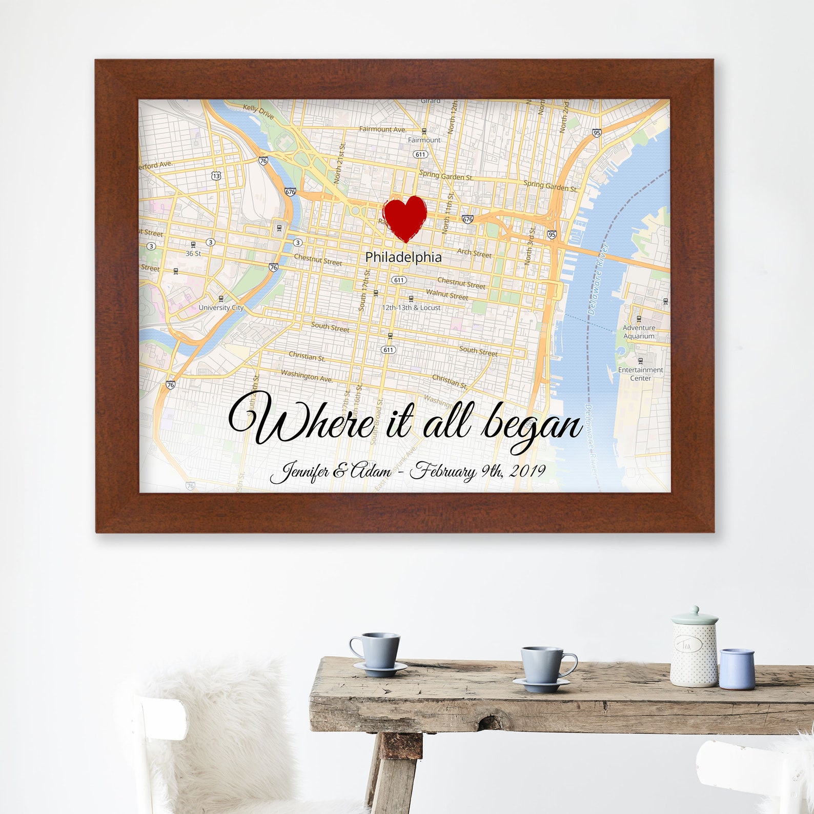 City Map Prints, Framed Map Prints, Any City, All Cities, Framed Print ...