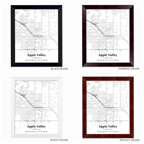 Map Of Apple Valley California