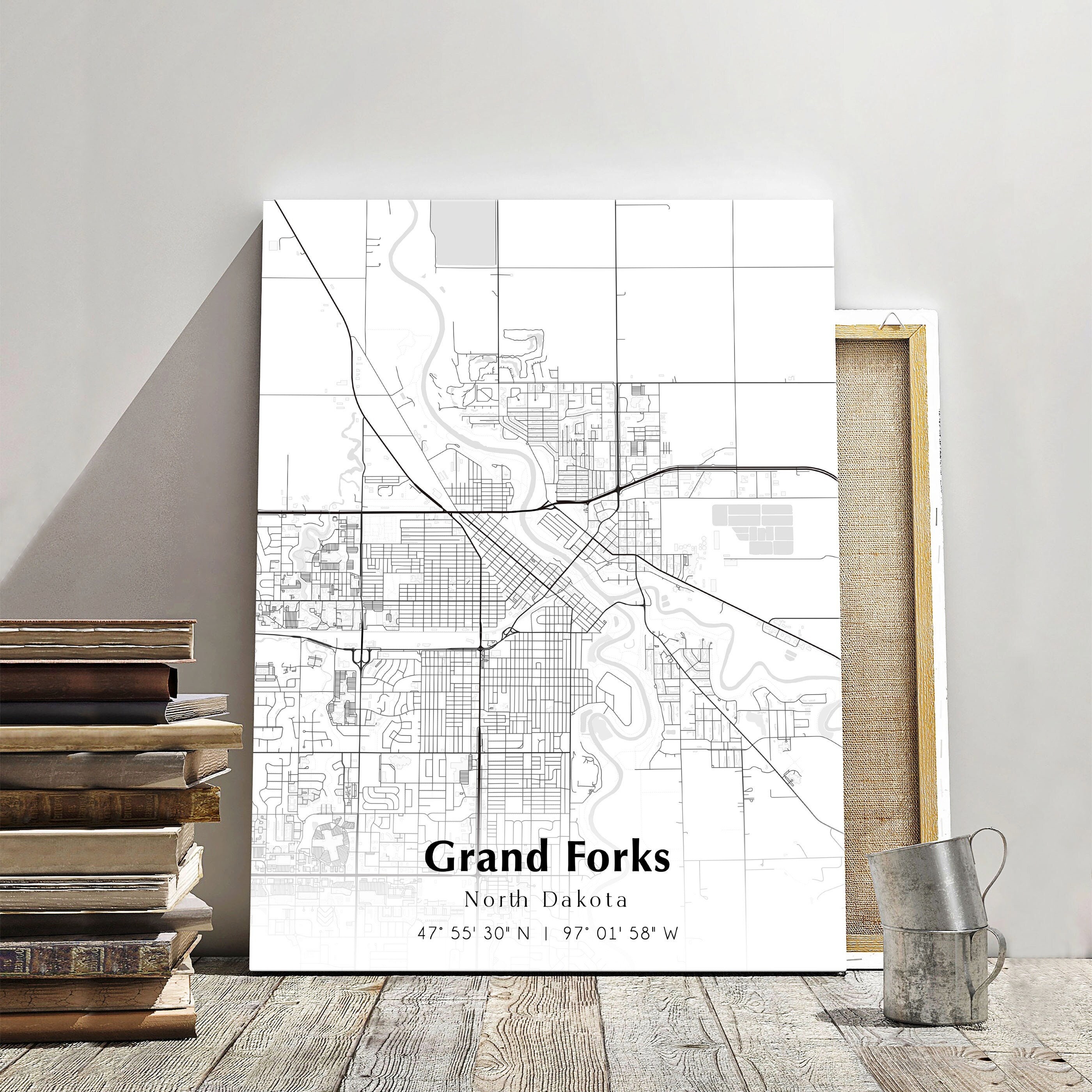 Grand Forks Nd City Map