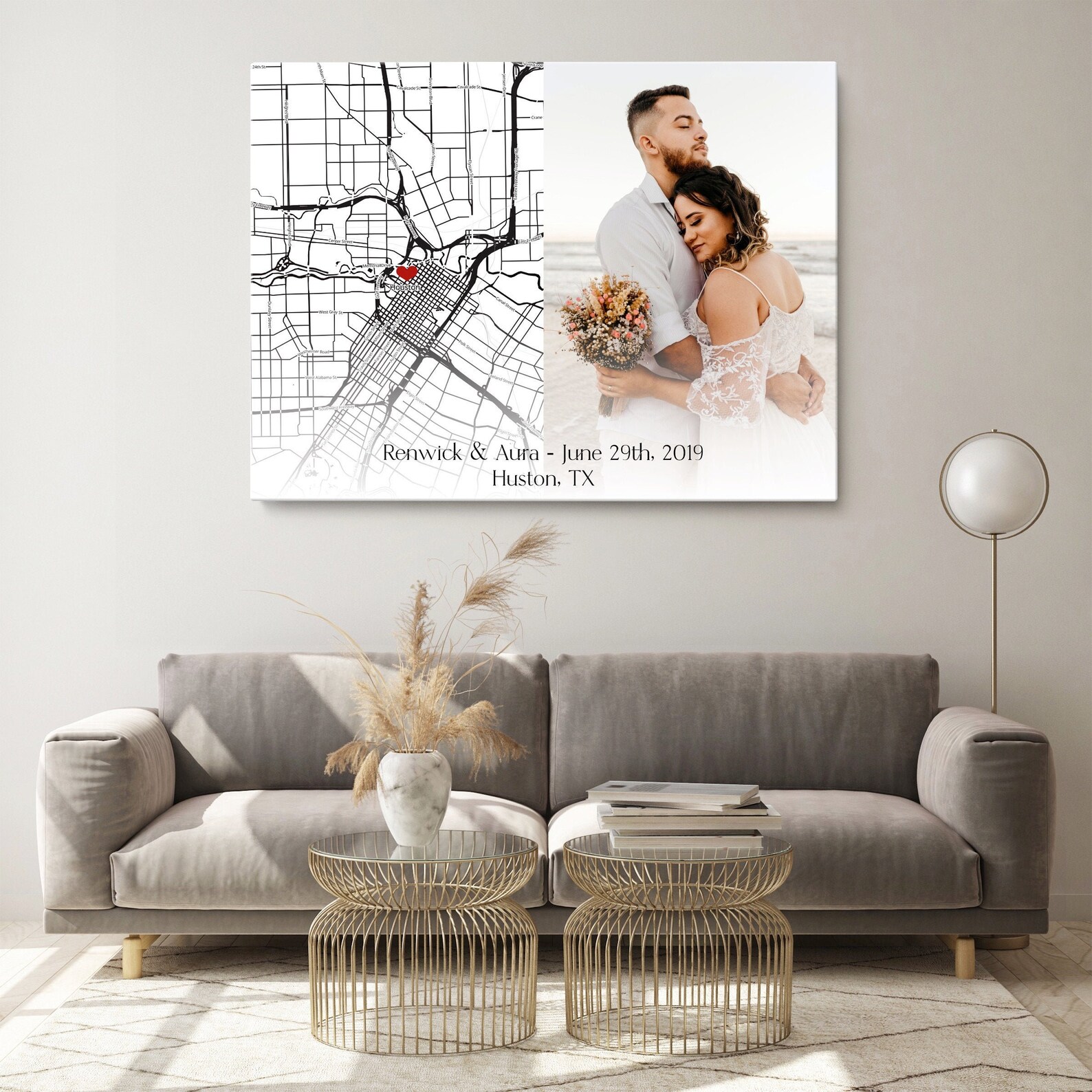 Custom Gifts for Boyfriend, Canvas for Boyfriend, Valentines Day Gift ...