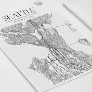 Custom Map Canvas, Your City Map Canvas, Wall Art Map Print, Map Poster ...