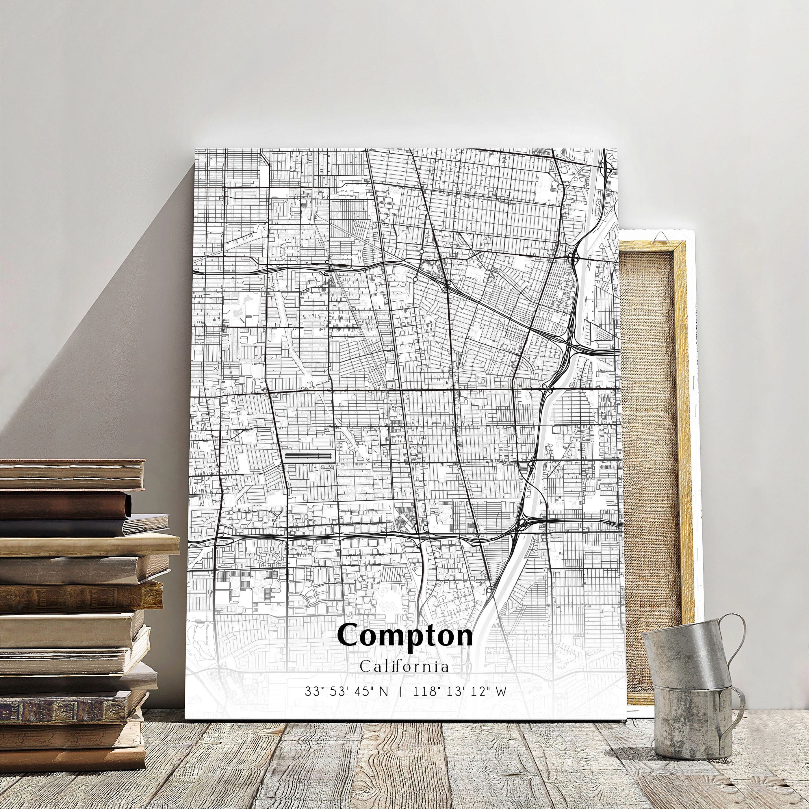 Compton City Map