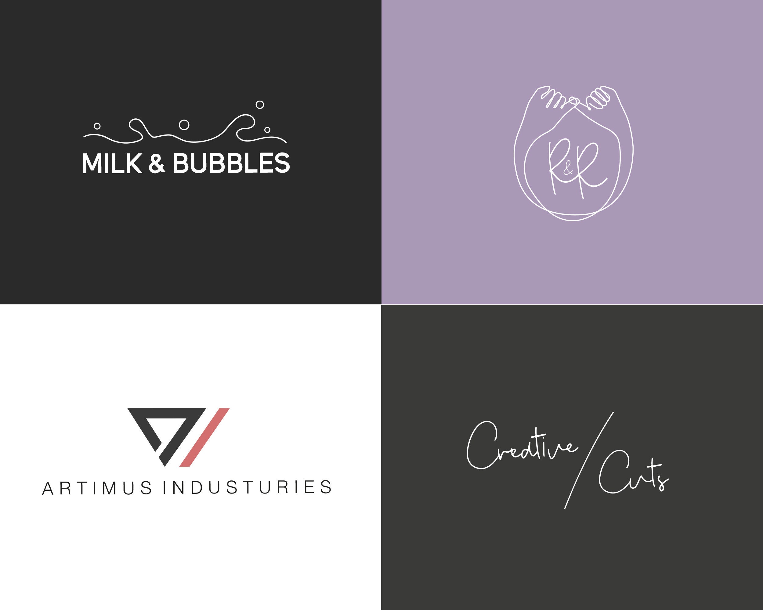 Modern Custom Logo Design / Professional Minimalist Logo | Etsy