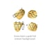 150 Gold Wedding Icons // Gold & Black Icons // Gold Foil Icons ...