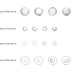 220 Silver Foil Social Media Icons // Silver Circle Icons // Website ...