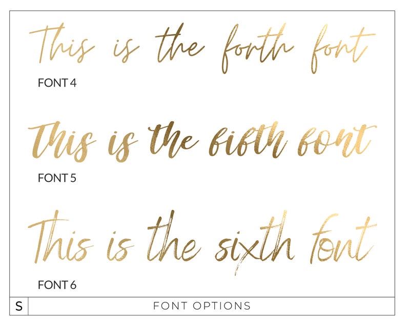 Custom Gold Lettering / Custom Gold Font / Gold Letters / Bespoke Gold ...