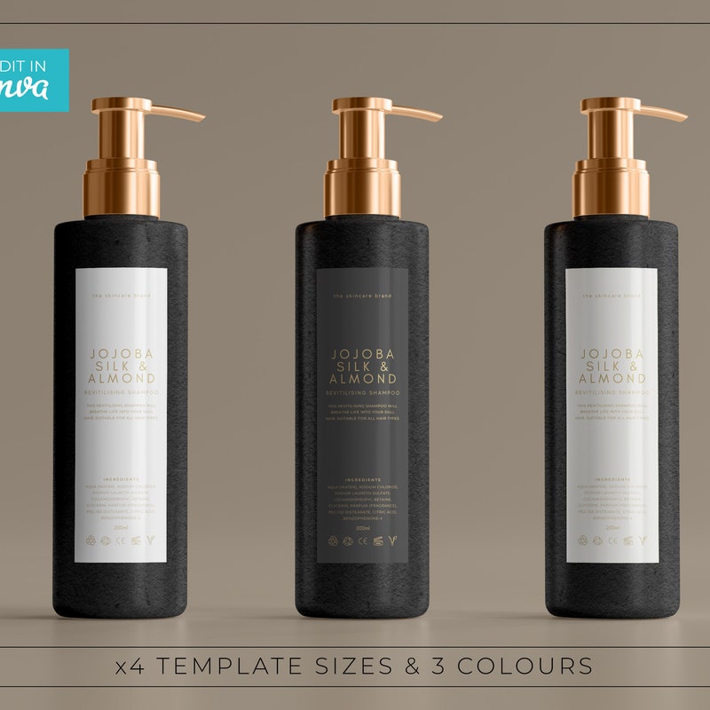Shampoo Bottles - Etsy