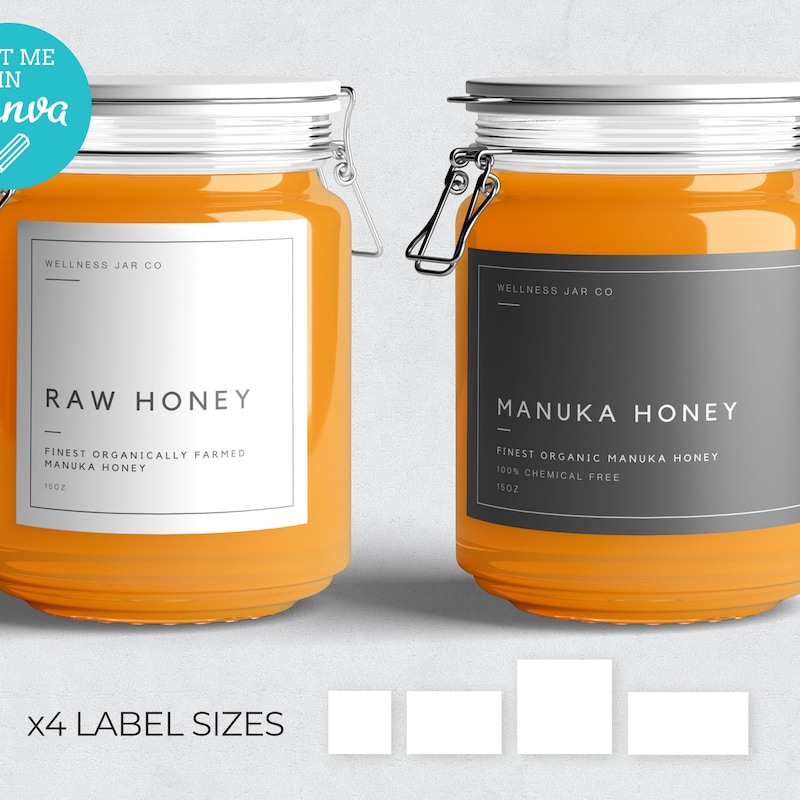 Labels for Jars - Etsy