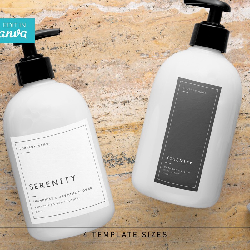 Lotion Labels - Etsy