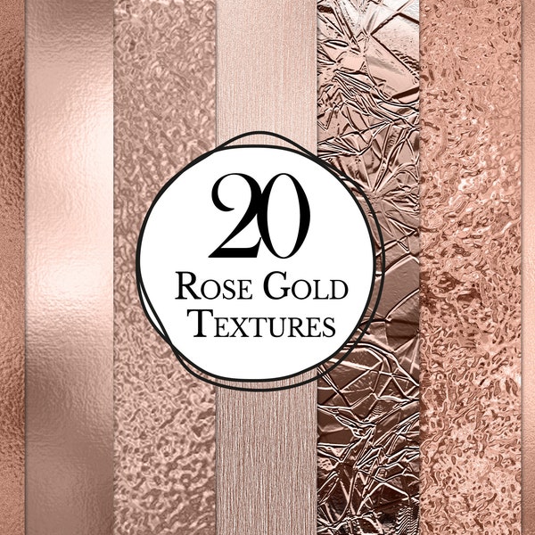 Rose Gold Textures - Etsy