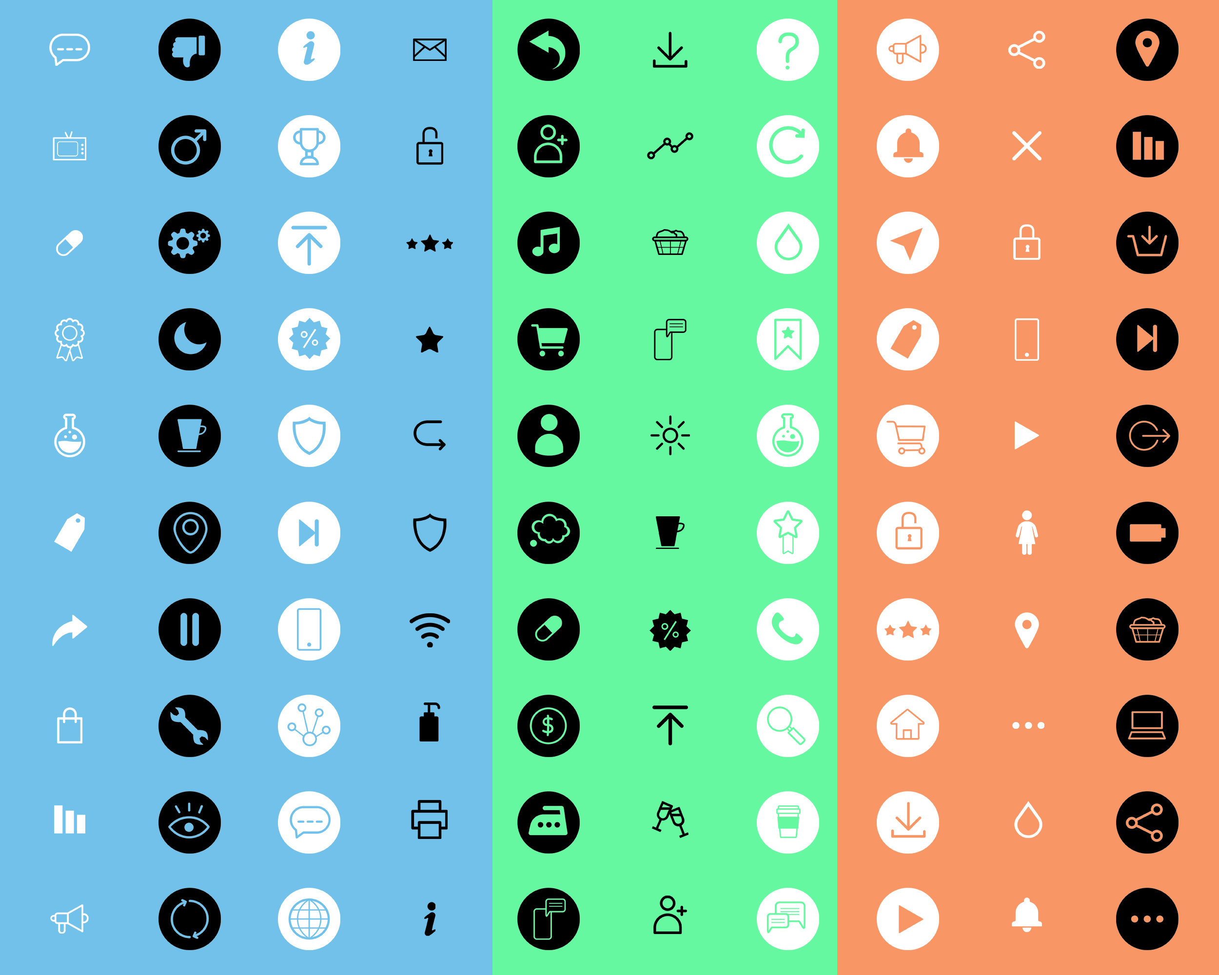 800 General Icons // Transparent PNG // Website Icons // Blog - Etsy