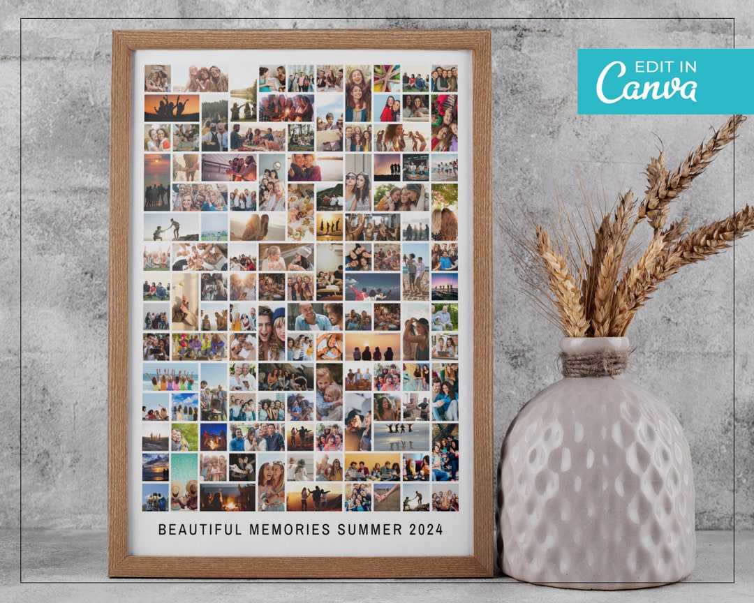 Editable Photo Collage Template / 115+ Photo Collage / Photograph ...
