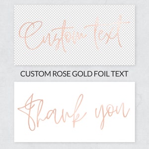 Custom Rose Gold Lettering / Custom Rose Gold Letters / | Etsy