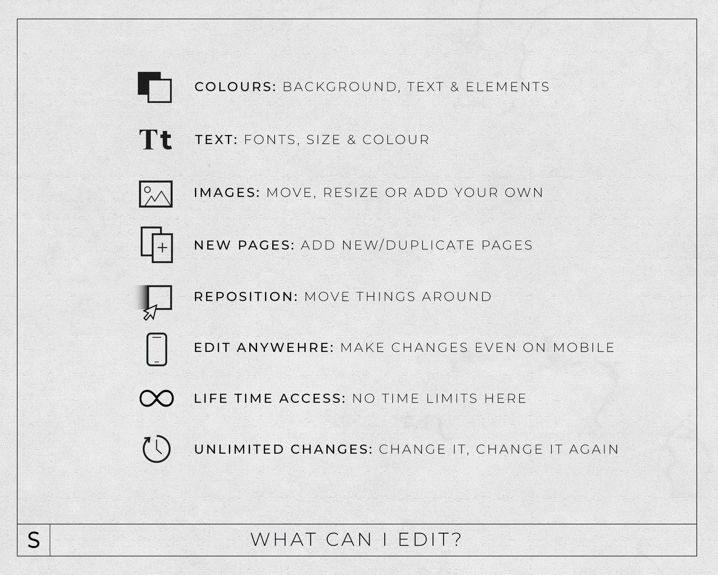 Minimalist Bakery Menu Template / Editable Restaurant Menu / | Etsy