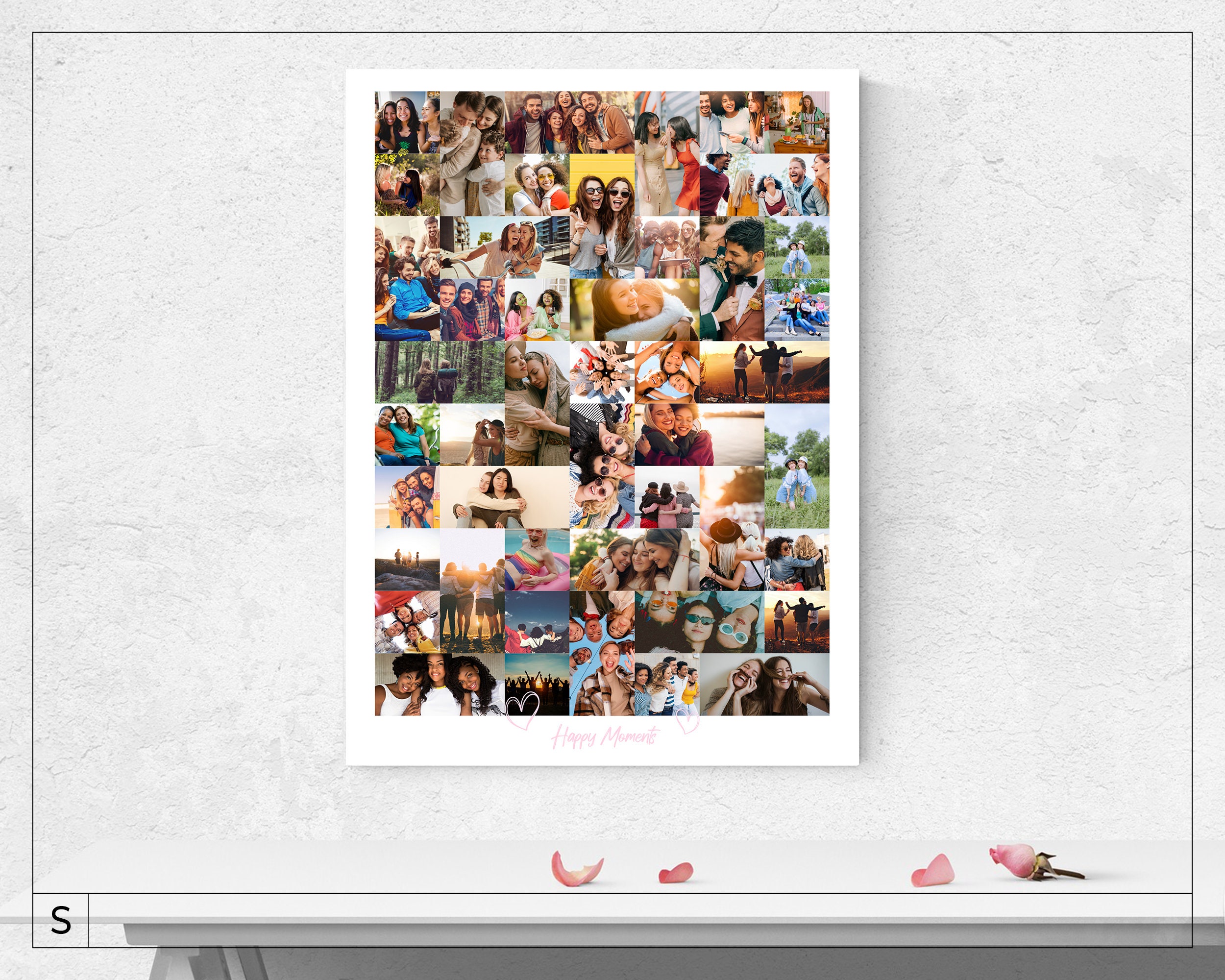 Photo Collage Template / Editable Photo Collage / Photograph - Etsy