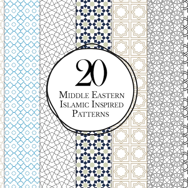 Islamic Patterns - Etsy