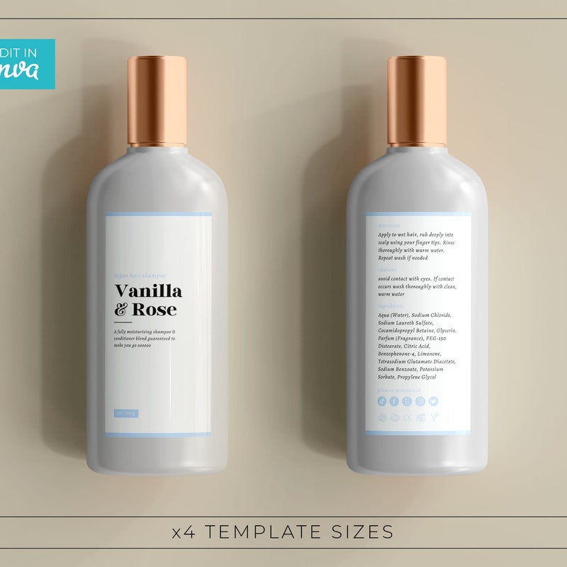 Shampoo Bottles - Etsy