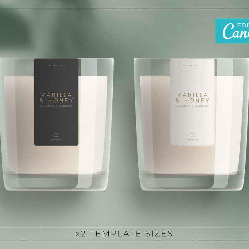 Candle Labels Slim - Etsy