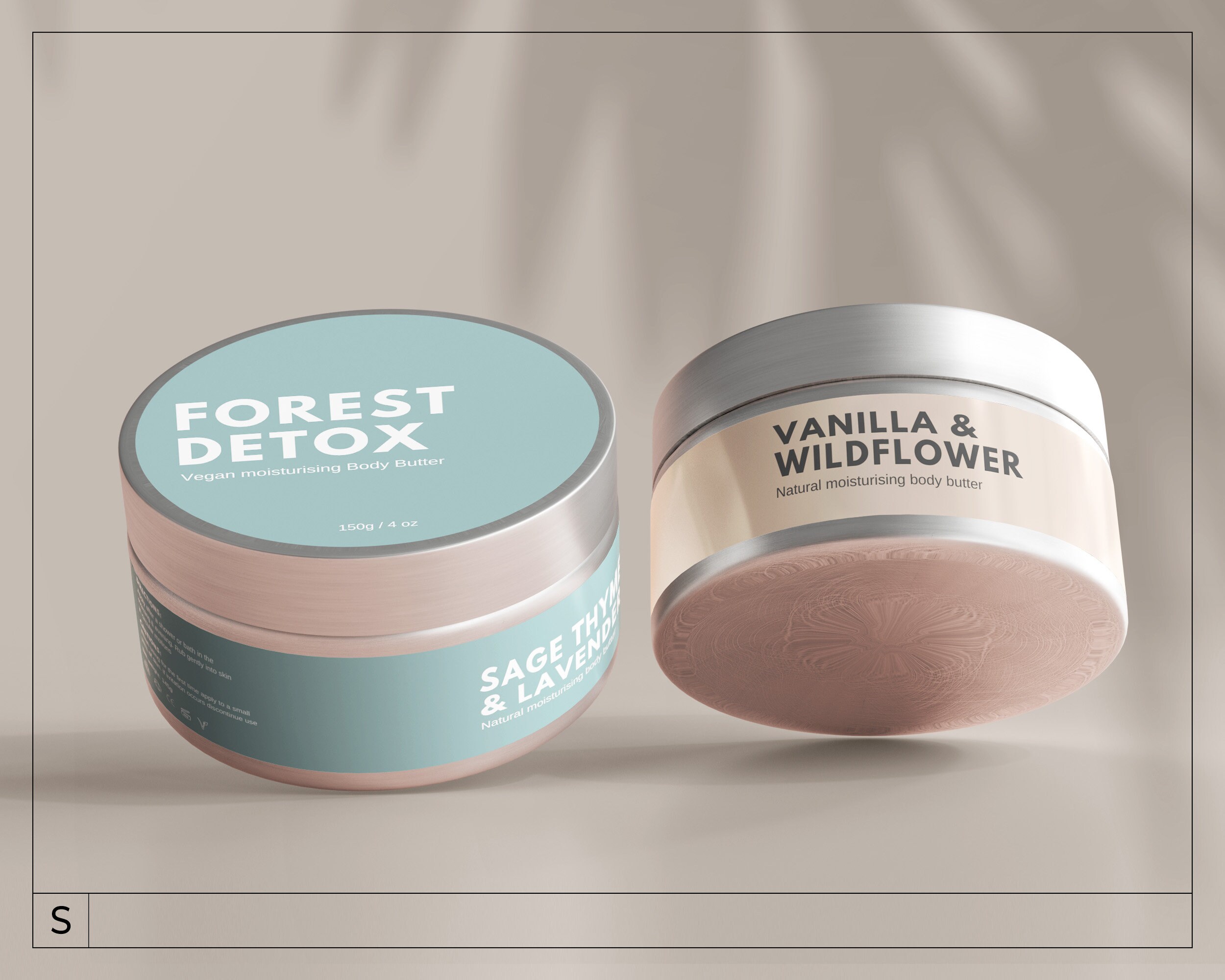 Bold Wrap Around Cosmetic Label Template / Editable Slim Wrap - Etsy