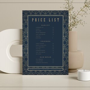 Arabesque Price List Template / Arab Gold Price List Template ...