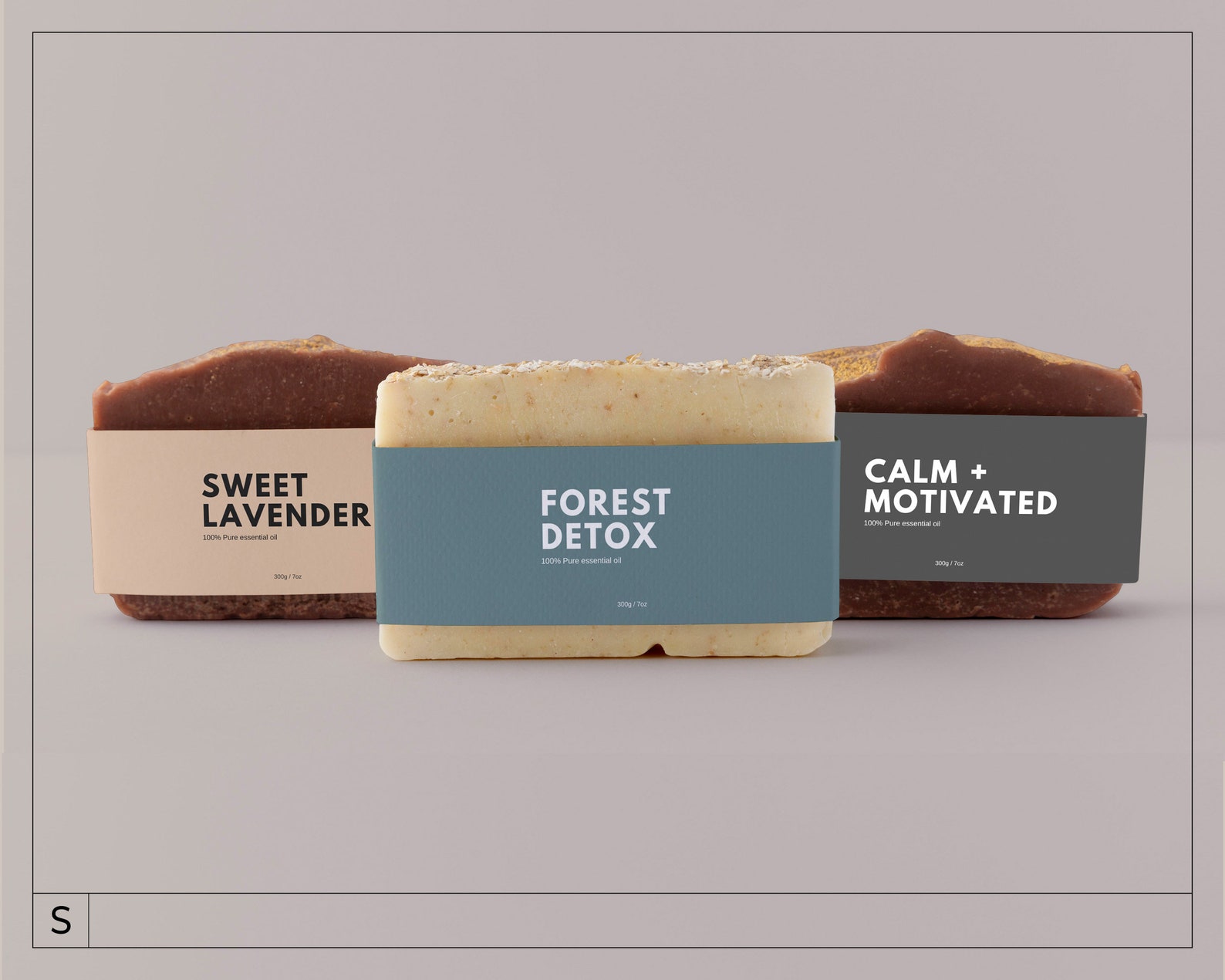 Big & Bold Soap Label Template / Editable Soap Wrap Around - Etsy