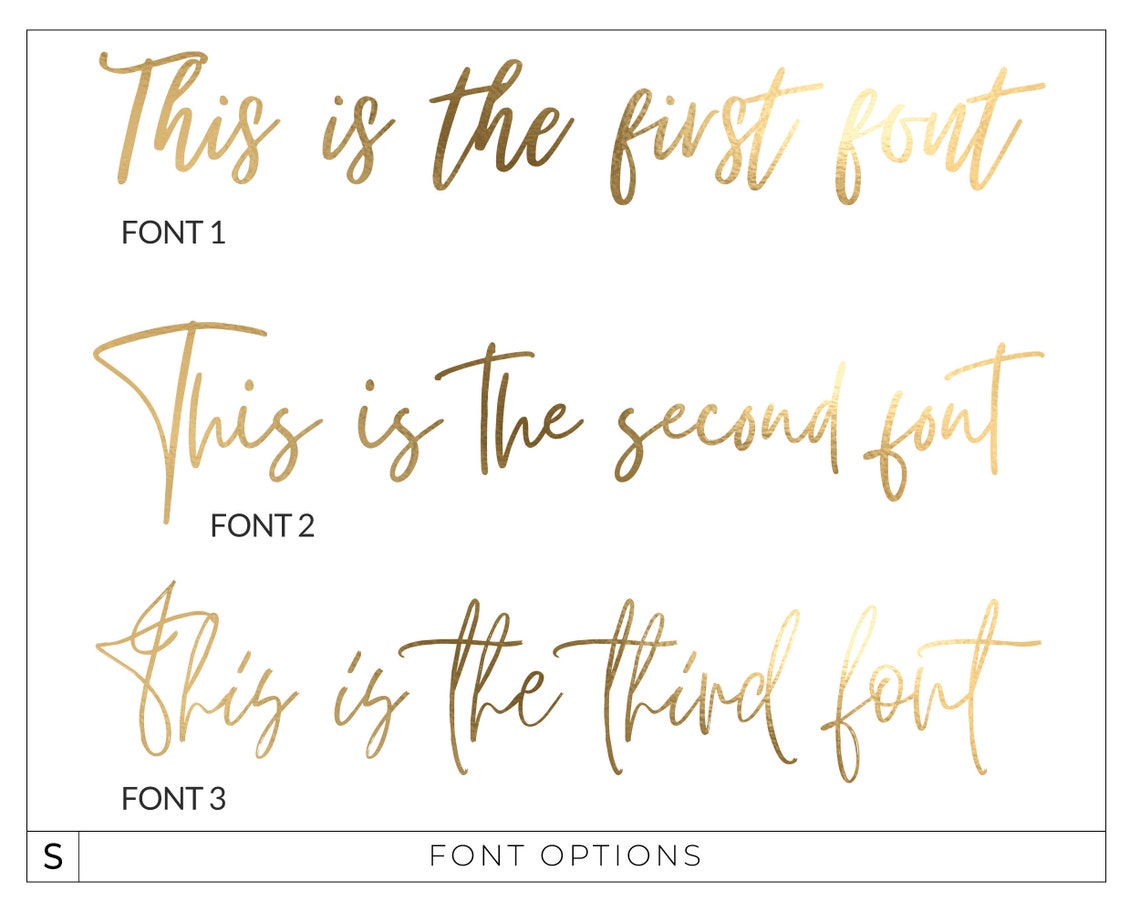 Custom Gold Lettering / Custom Gold Font / Gold Letters / Bespoke Gold ...