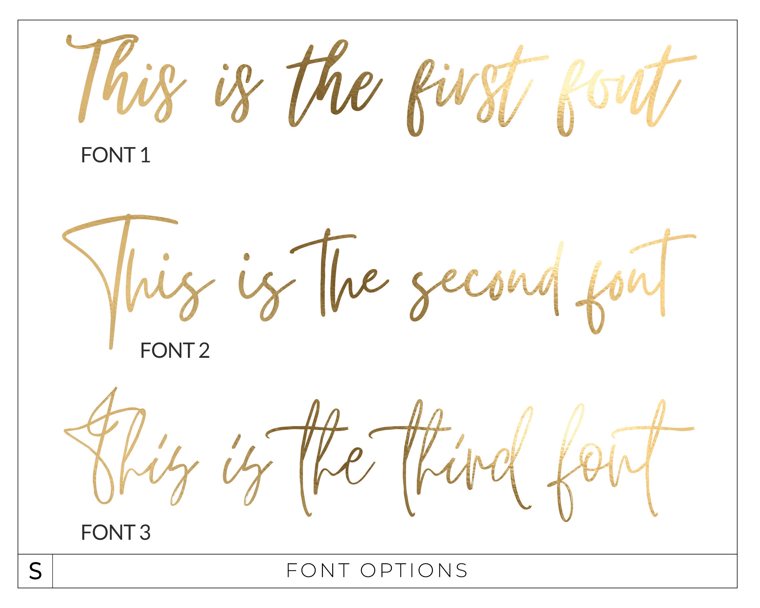 Custom Gold Lettering / Custom Gold Font / Gold Letters / Bespoke Gold ...
