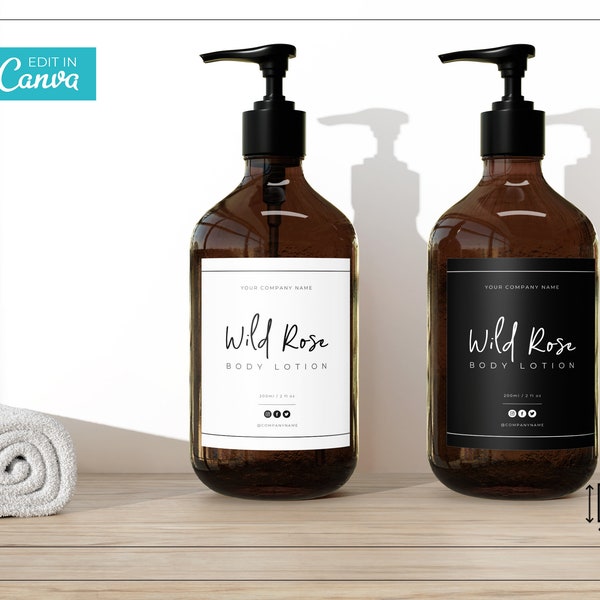 Lotion Labels - Etsy