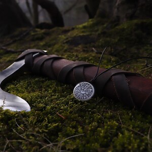 Jormungandr Rune Necklace World Serpent Rune Pendant Jörmungandr ...