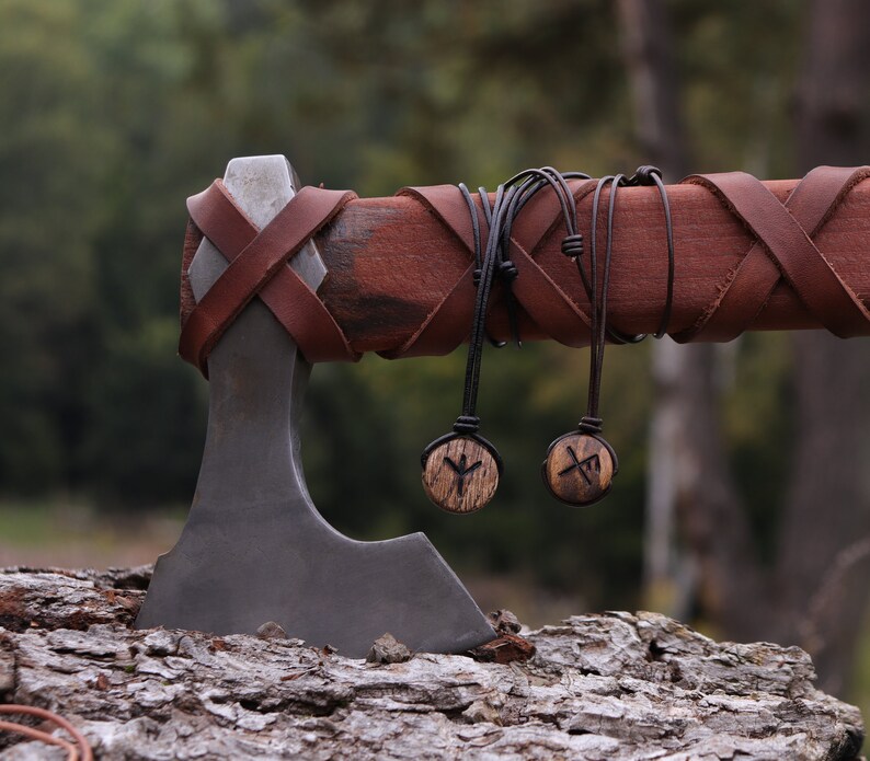 Love Rune Pendant Viking necklace Love Gift Viking Jewelry | Etsy